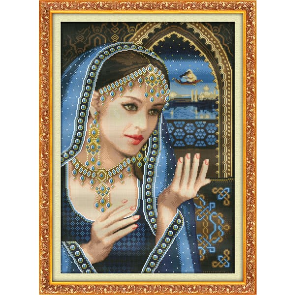 An Indian beauty – Needlework Australia