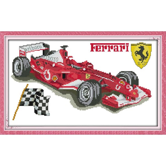 Order Ferrari Cross Stitch Kits | Needlework Australia