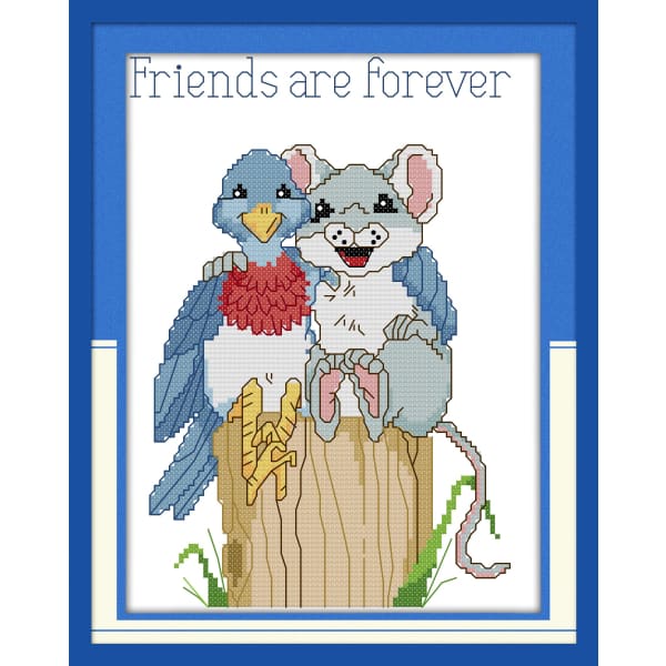 Order Forever Friends Cross Stitch Kits | Needlework Australia