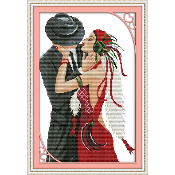 The love of dancing girl – Needlework Australia